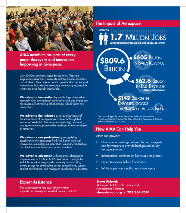 Congressional Visits Day Bifold Brochure