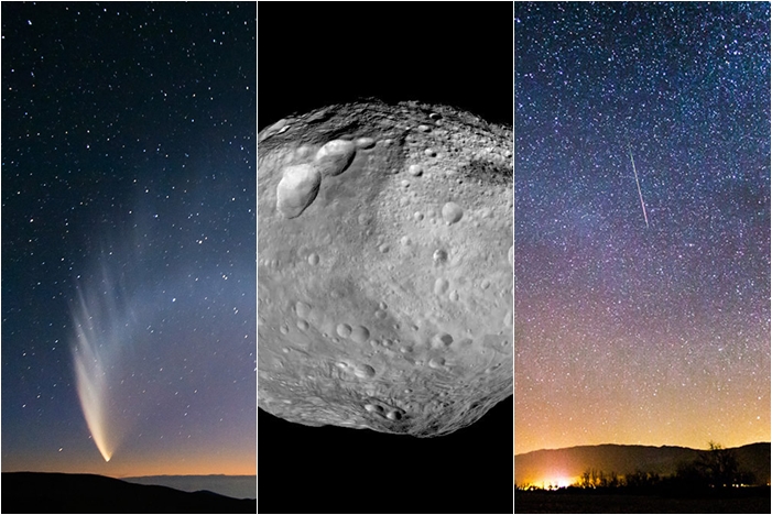 Mengenal Perbedaan Komet, Asteroid, dan Meteor - Info Astronomy