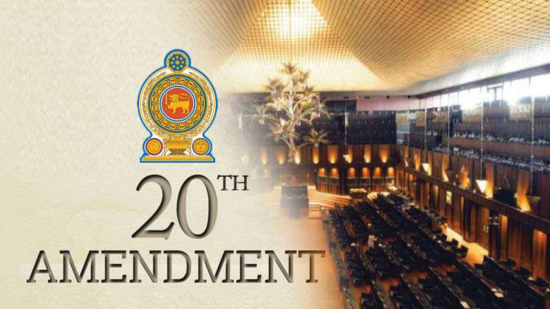 Two thirds majority for 20th Amendment to the Constitution. ~ CURRENT ...