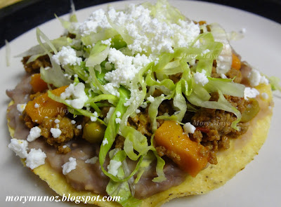 Recetas de cocina con Mory: Como hacer tostadas de picadillo, receta
