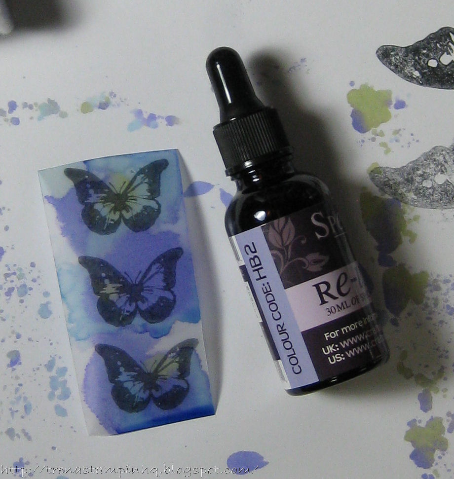 Trena's Stampin' Headquarters: Batik Technique with Spectrum Noir Ink ...