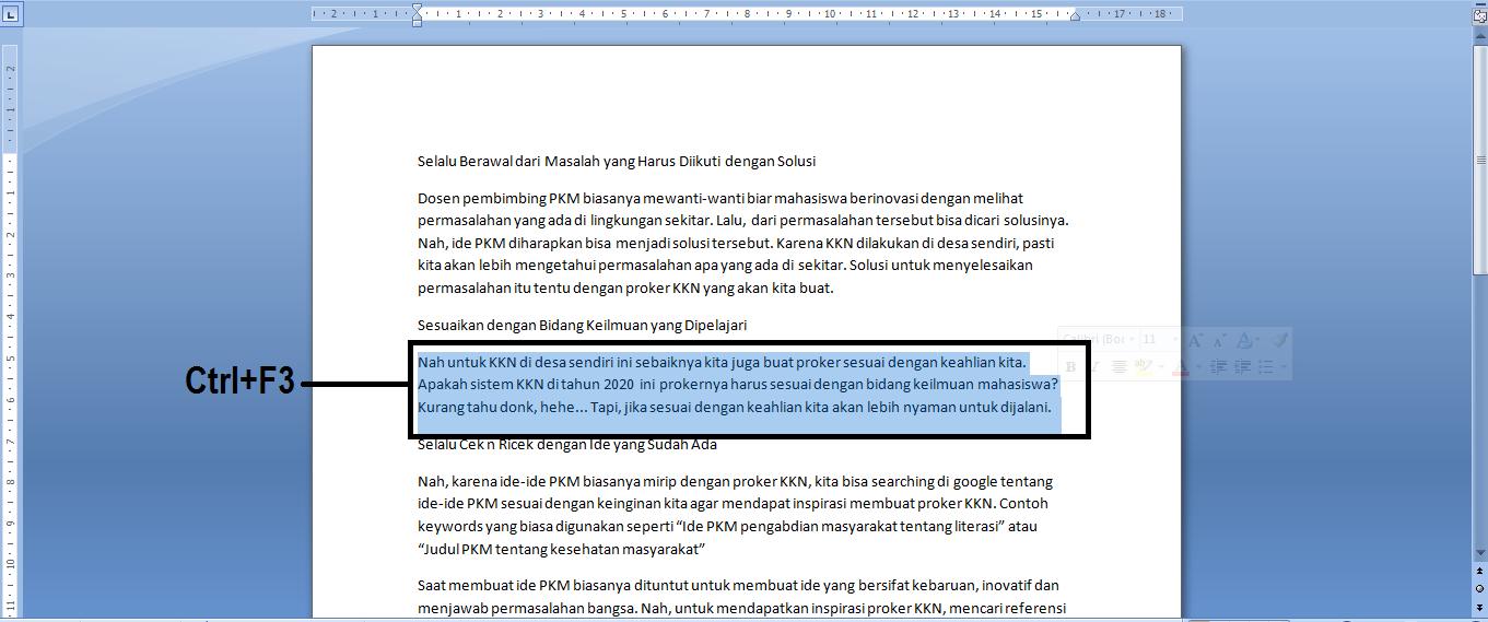 Cara Menyalin Beberapa Paragraf Secara Acak (Spike) di Word - Blogger ...