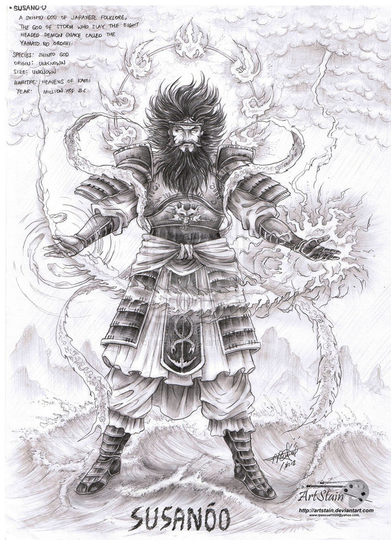 MITOLOGIA: Susanoo