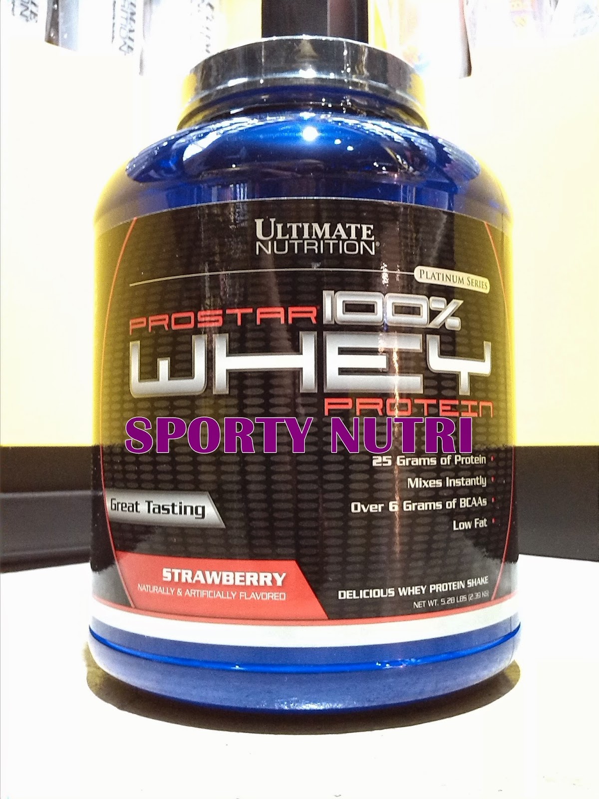 sporty nutri: PROSTAR 100% WHEY PROTEIN