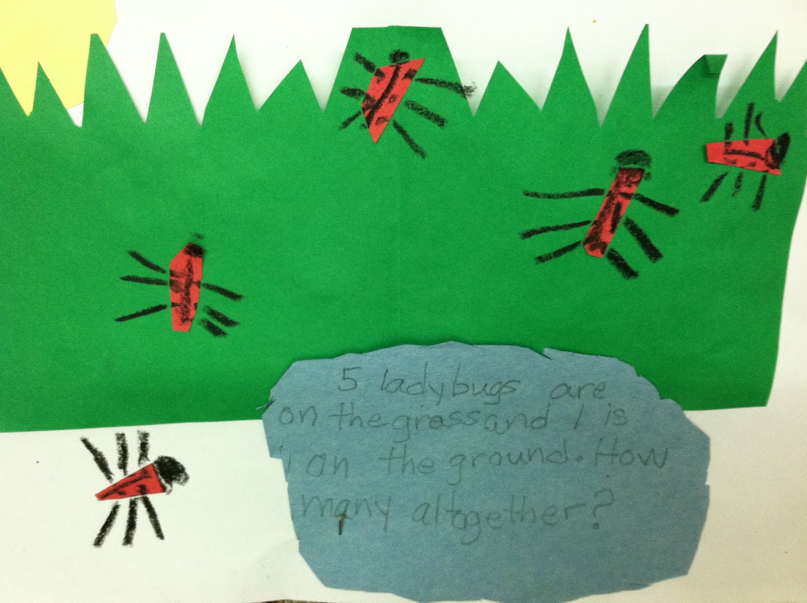 Art at East, Union and more...: Math Art and Ladybugs