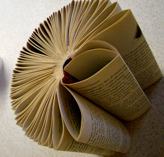 Just Enough Style: Book Page Decor Tutorial