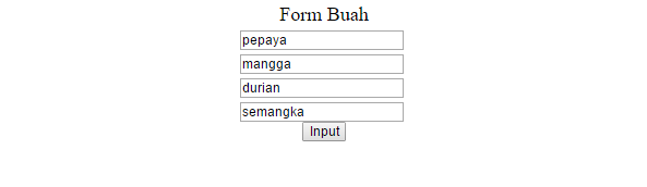 Input text sekali banyak dengan php ~ Portal Ilmu Komputer