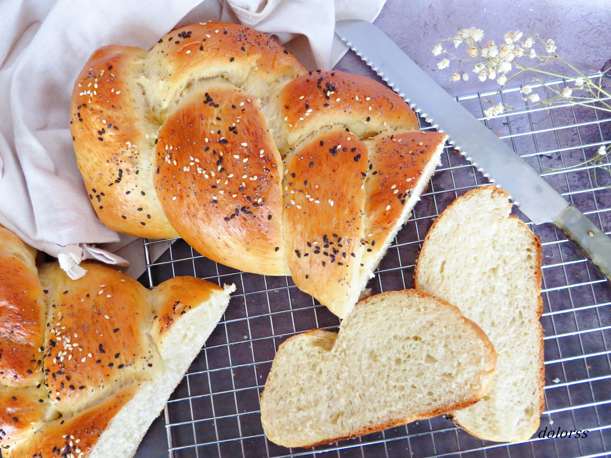 Blog de cuina de la dolorss: Challah, pan judío