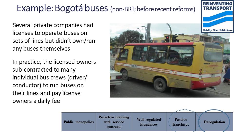 Shaping public transport