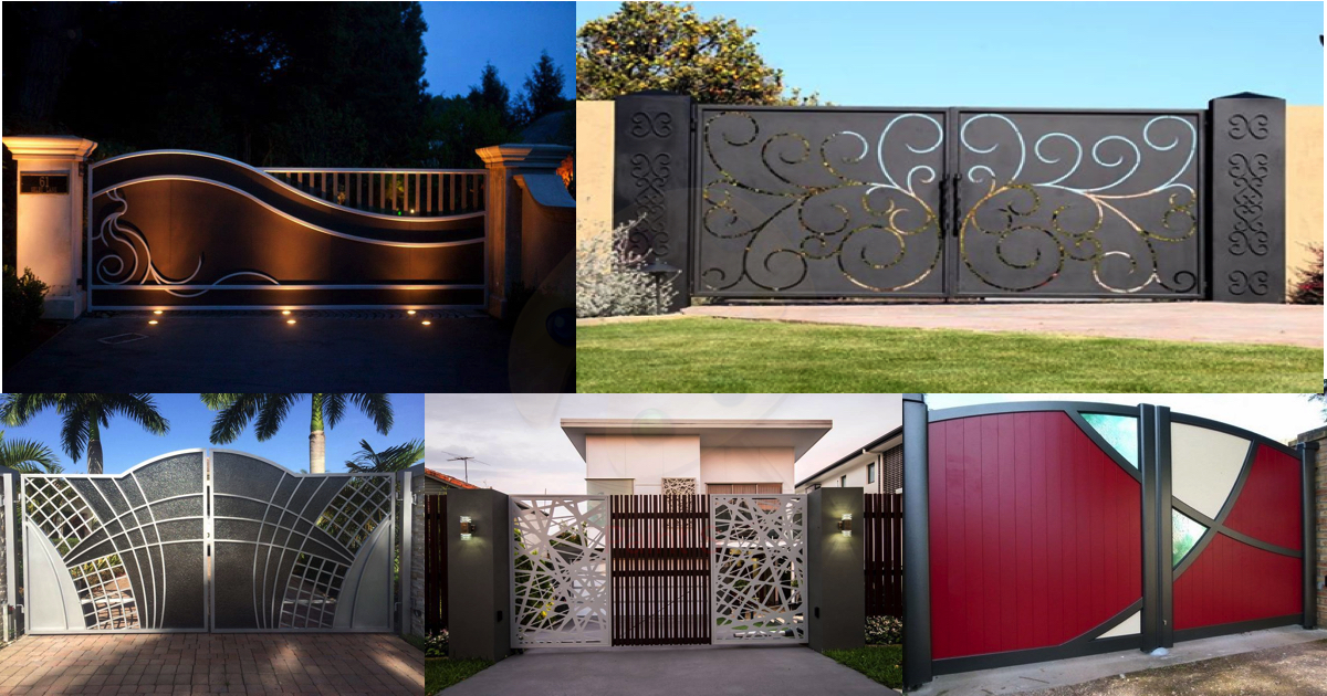15 Inspiration Gate Ideas That Will Amaze You! | Home And Decoration Tips