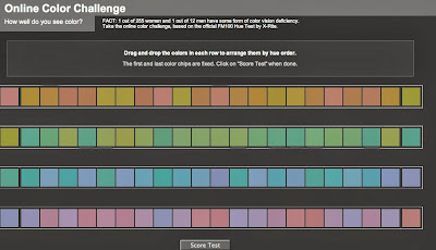 Real College Student of Atlanta: Online Color Test