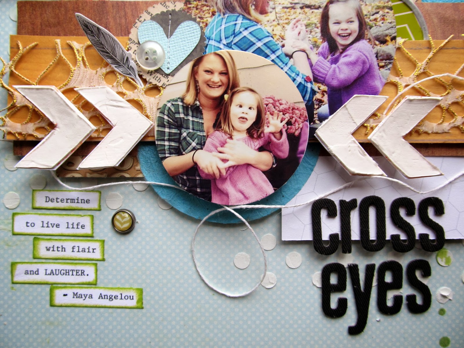 Scrap Your Mama Never Taught You: CSI CF# 97 - The Best Cross Eyes