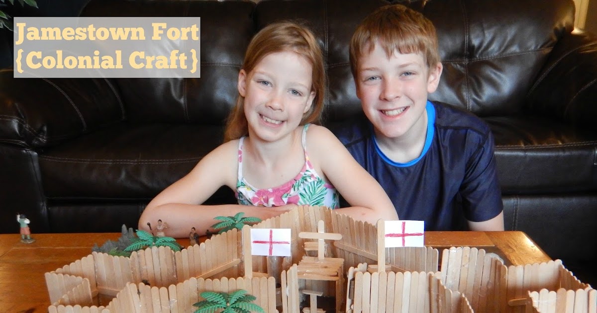 Savor The Days: Jamestown Fort {Colonial Craft}