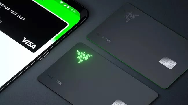 Razer’s credit card has an LED logo - LED news