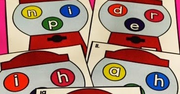 Gumball cvc Words | From the Pond