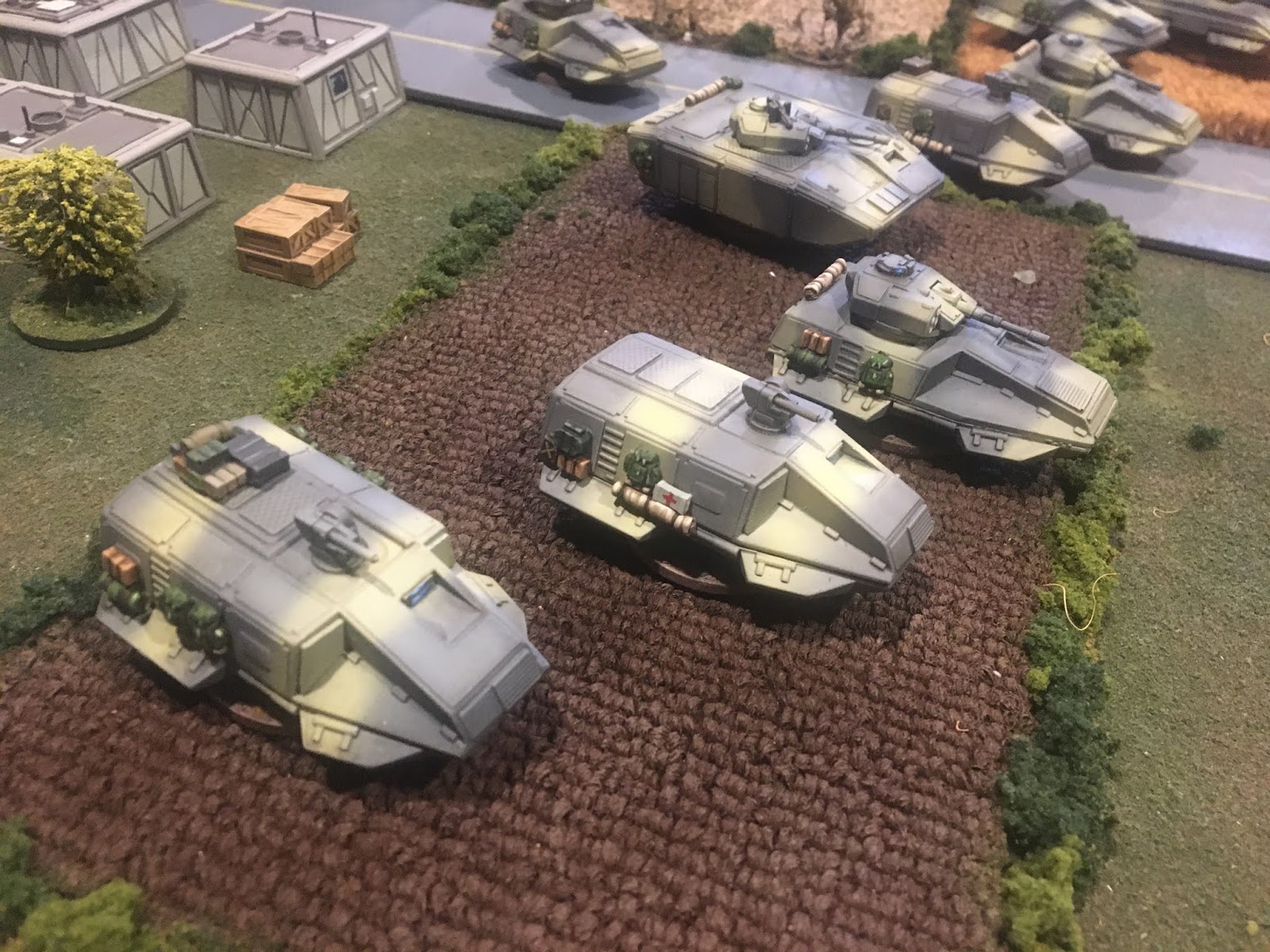 15mm Sci Fi Small Soldiers: 15mm Sci Fi Old Crow Grav Vehicles - Steel ...