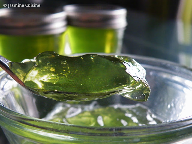 Gelée de menthe fraiche - Jasmine Cuisine
