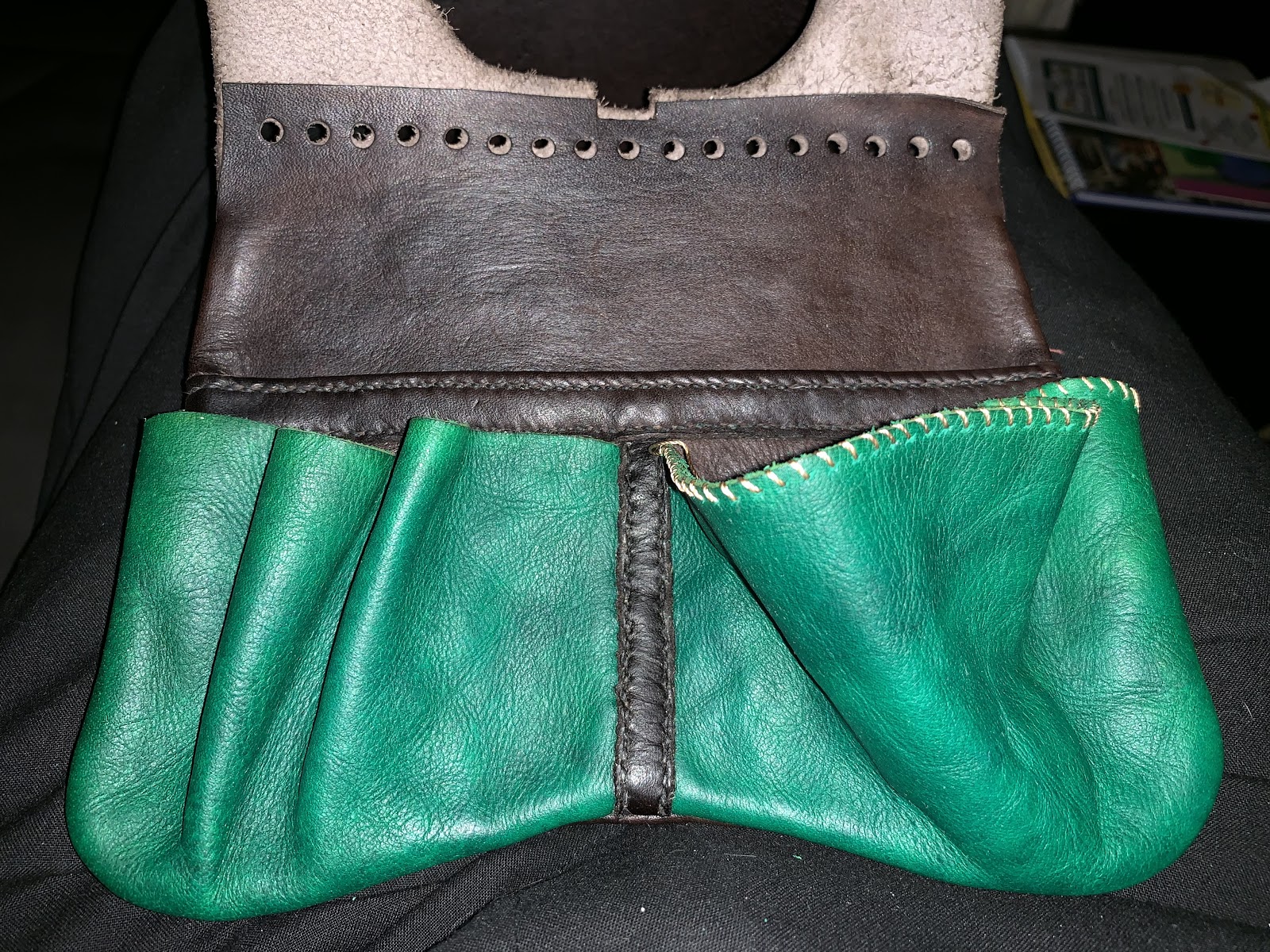 The Pensive Pen: A 15th century kidney pouch