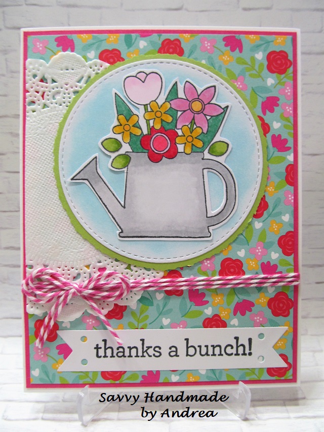 Savvy Handmade Cards: Thanks a Bunch Card - TMS #541