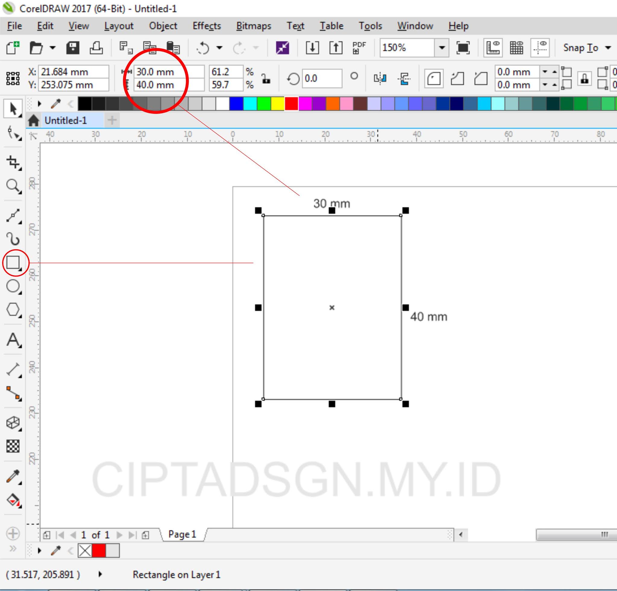 Setting Layout Pas Foto 3x4 dan Cara Printout Menggunakan CorelDraw ...