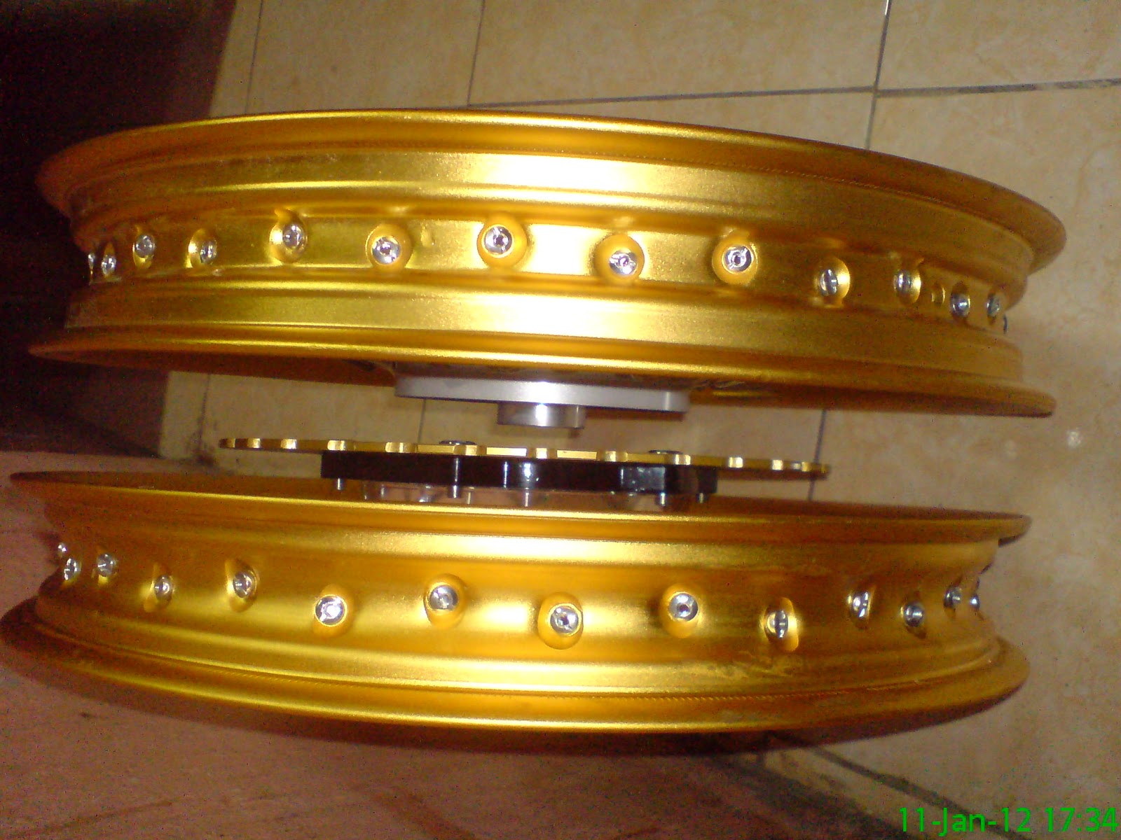 Velg Comet Gold untuk Ninja | Velg Motor Murah