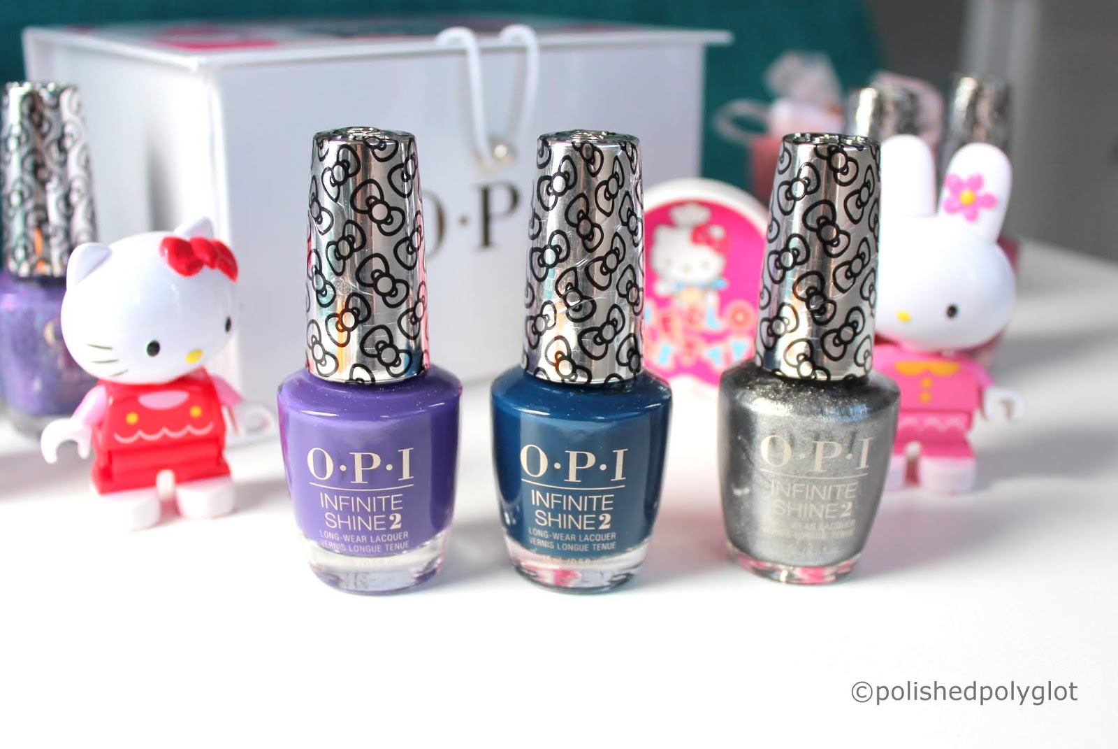 Adorable Hello Kitty Nail polish by OPI ♥ / Polished Polyglot