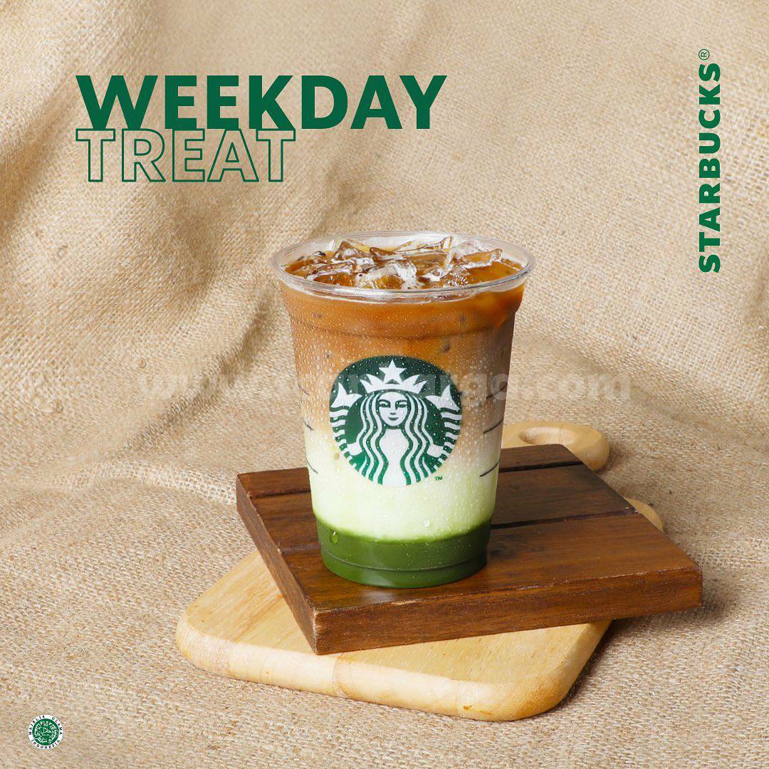 Promo Starbucks Weekday Treat - Diskon 30% Pakai Kupon Line | scanharga