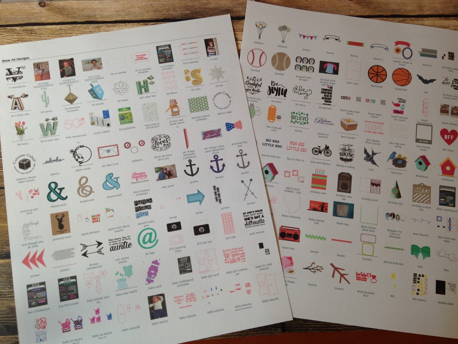 How to Print Your Entire Silhouette Studio Library Designs - Silhouette ...