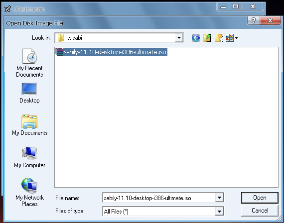 Linux Sabily: Install Sabily 11.10 ( Uhud) melalui usb