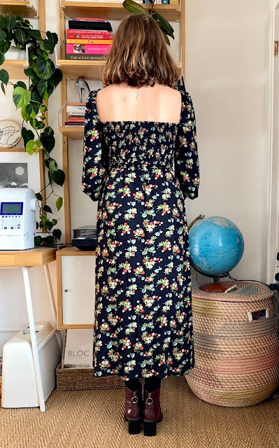 Diary of a Chain Stitcher : Floral Viscose Sofia Dress