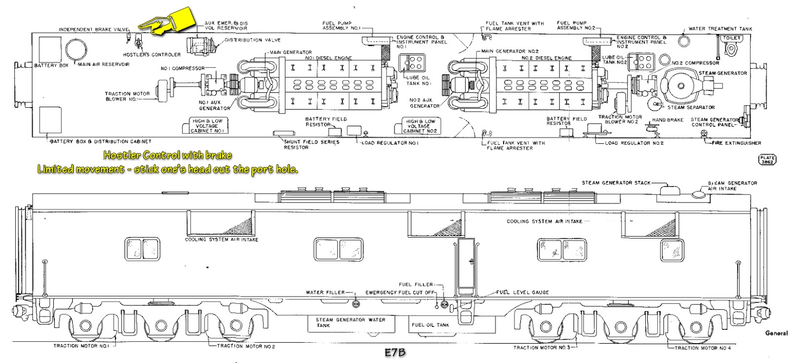 Seaboard Air Line E7 - page 1 - N and Z Scales - TheRailwire