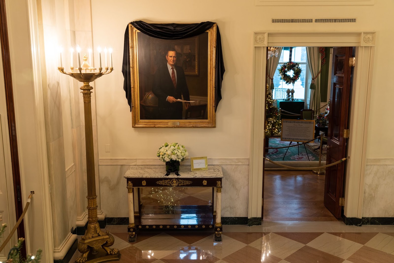 Kirk Tanter Blog: Former President George H.W. Bush White House Portrait