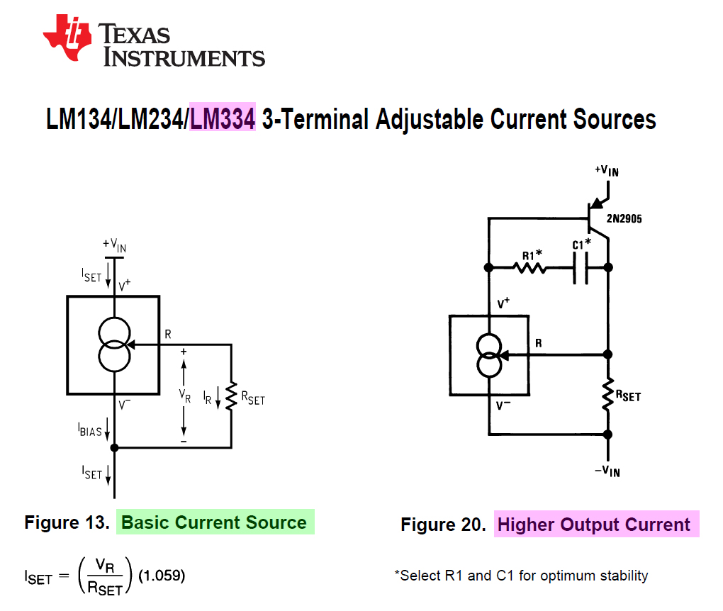 LM334 Constant Current Source Test - Part 2/5 (Large current (100 ...