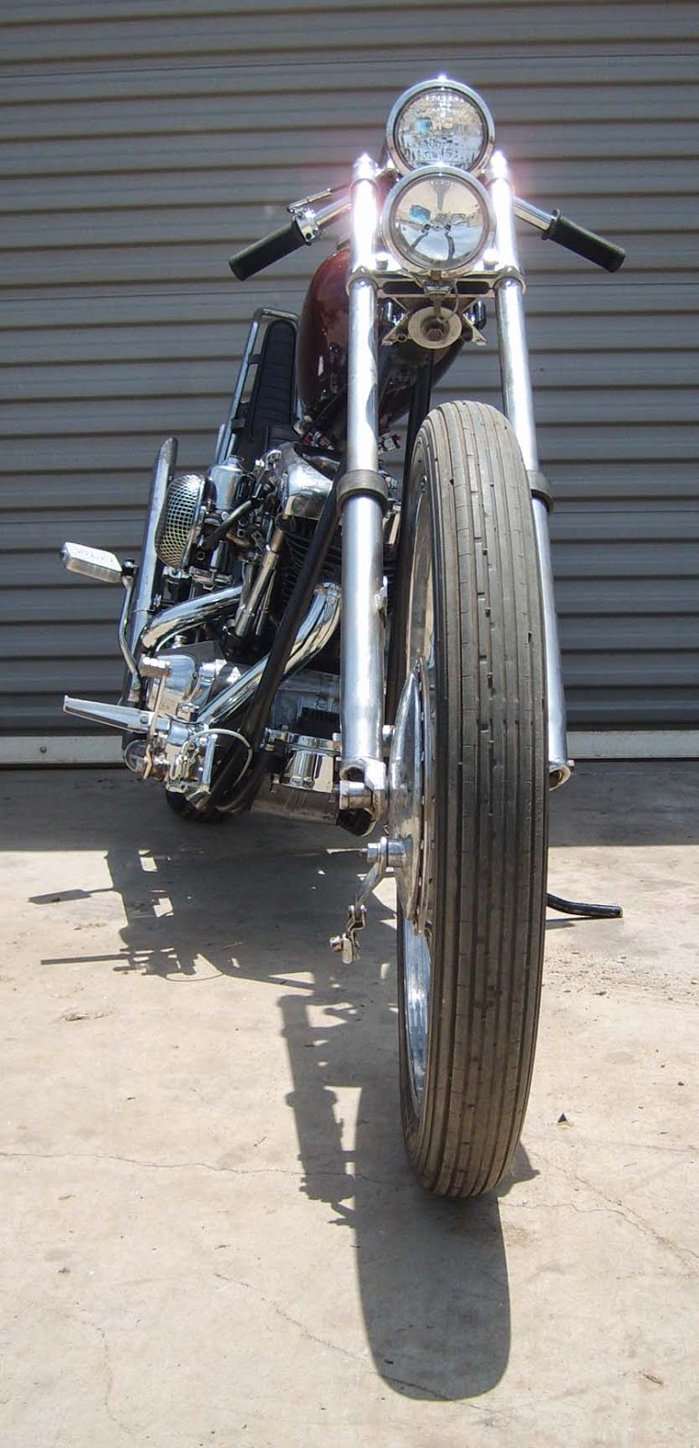 Infernal Combustion: Root Beer Shovelhead Chopper