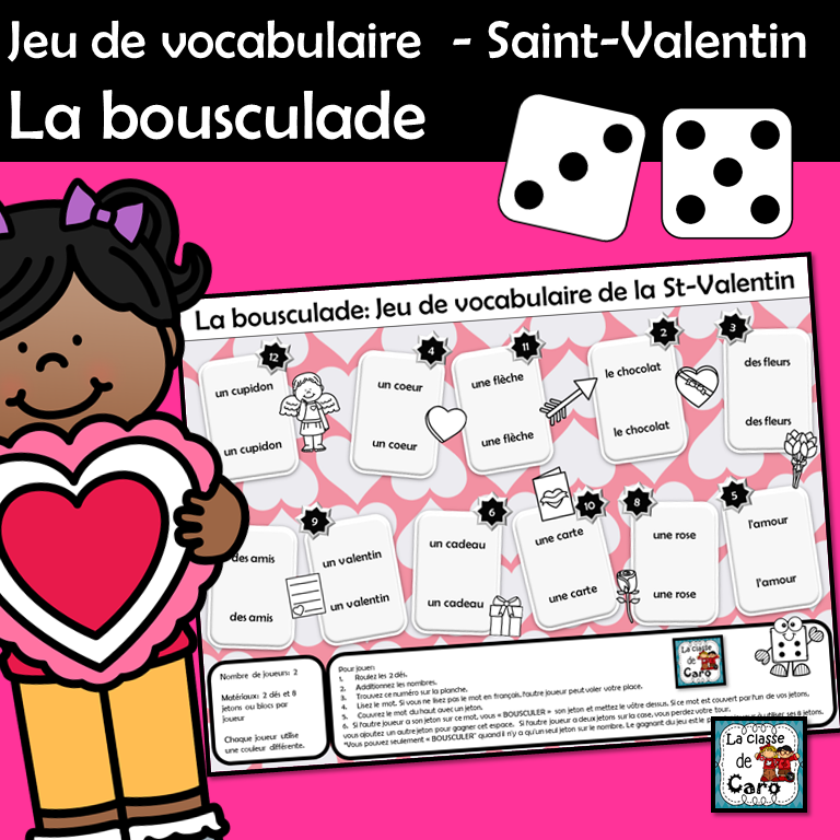 la classe de caro.: Saint-Valentin