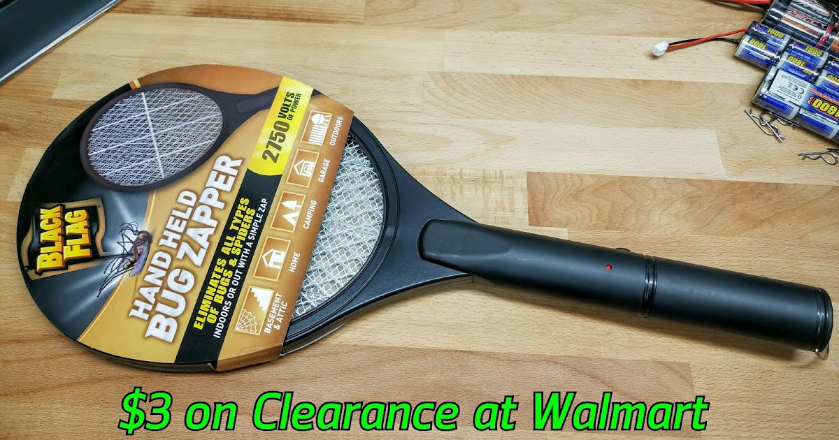 Mr. Armageddon Builds (Project Log): Mini Cattle Prod / Bug & Spider Zapper