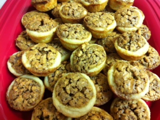 Sweet Samplings: Day 105: Mini Pecan Cups