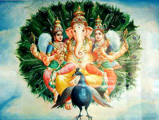 ganesh with riddhi -siddhi | God Wallpapers