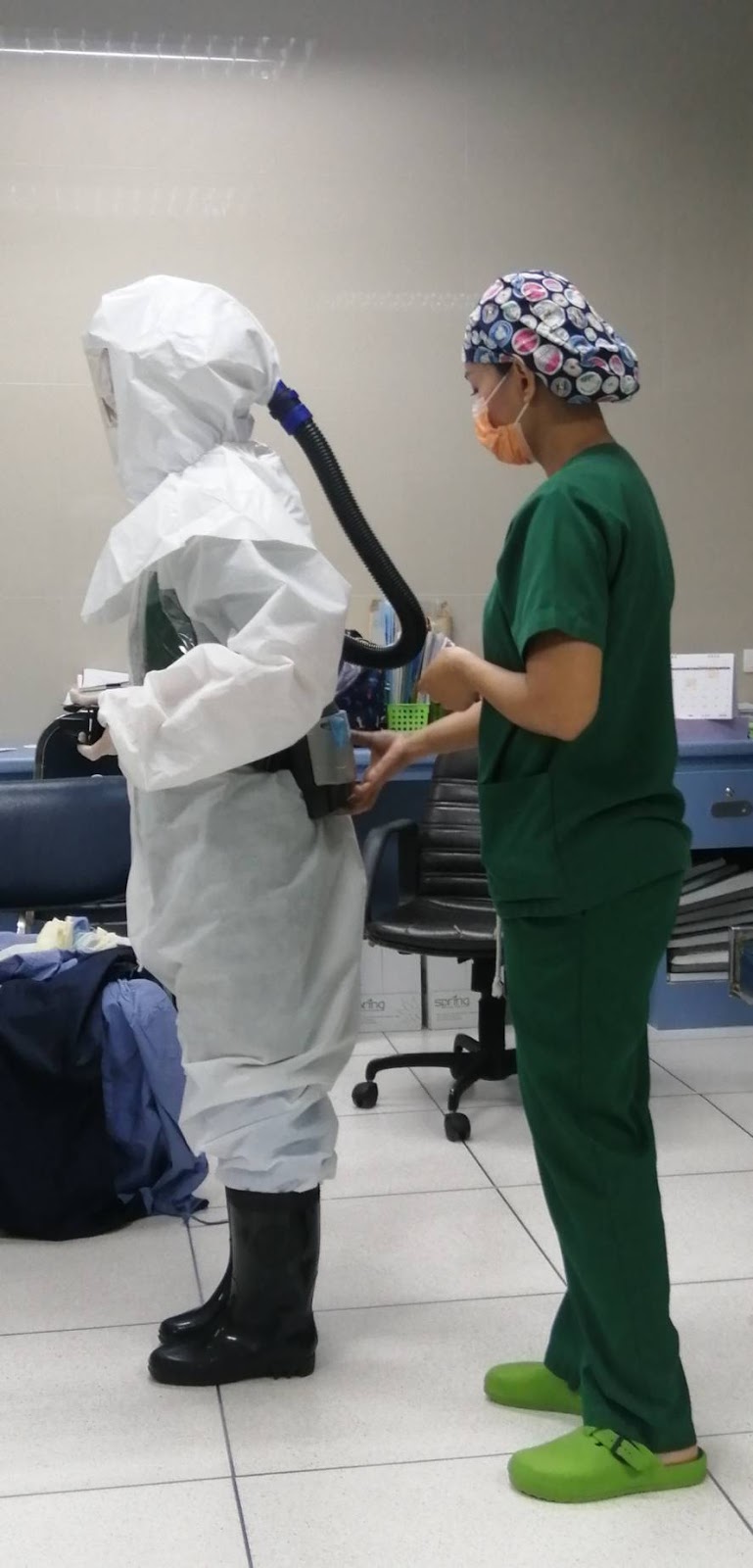 วิธีการใส่ ชุด Jupiter ประกอบชุด PPE - MOVIE PNK Channel