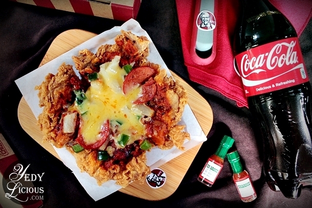 KFC CHIZZA No Crust Pizza by KFC Philippines: Chicken + Pizza = # ...
