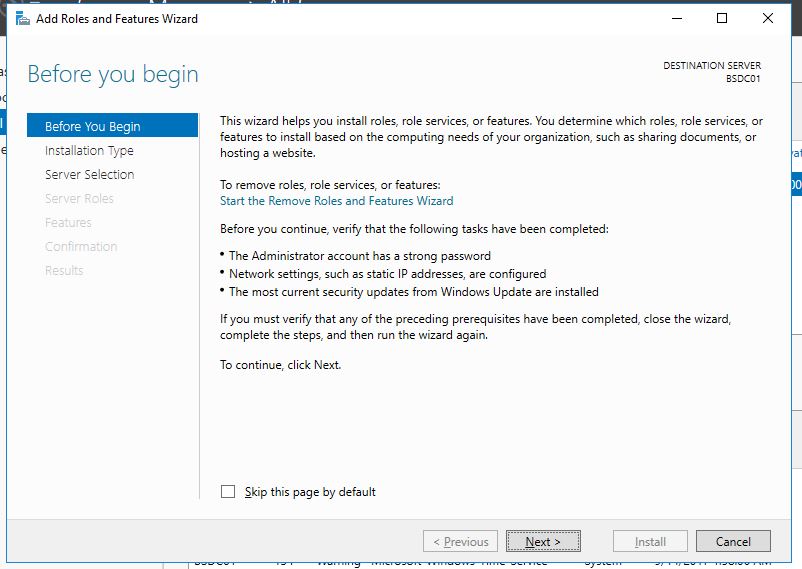 Ku tuliskan ...!: Pengenalan dan Instalasi Active Directory di Windows 2016