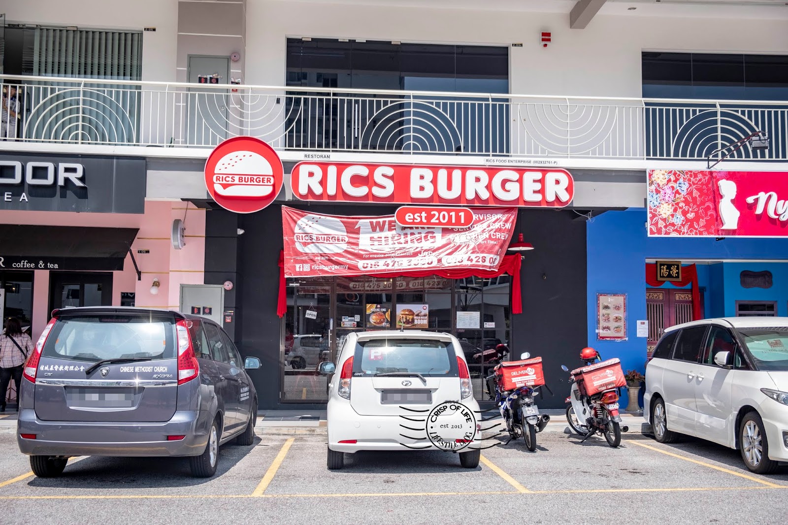Rics Burger @ Arena Curve, Bayan Lepas, Penang - Crisp of Life - Penang ...