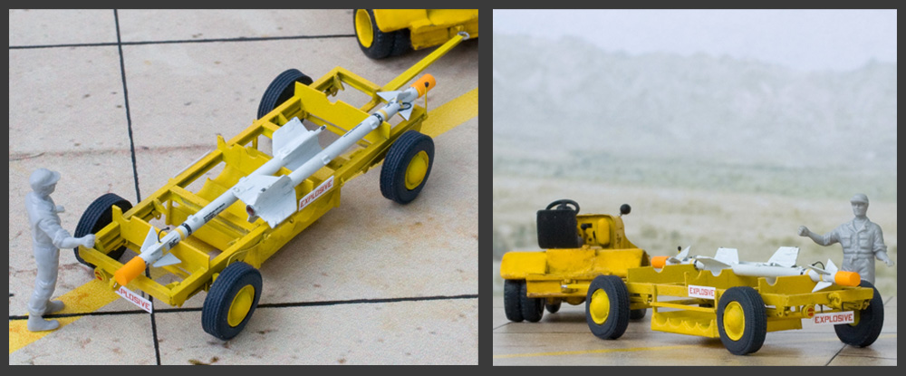 AlexS Scale Aircraft Modelling: U.S. Navy Munitions Carts & Trailers