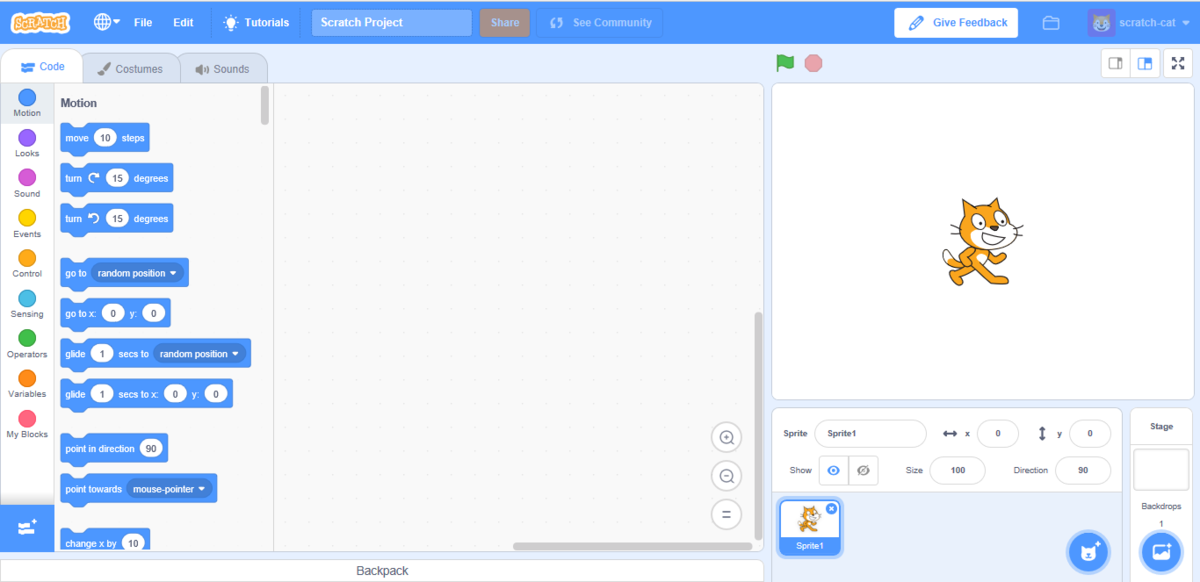 "LENGUAJE DE PROGRAMACIÓN SCRATCH
