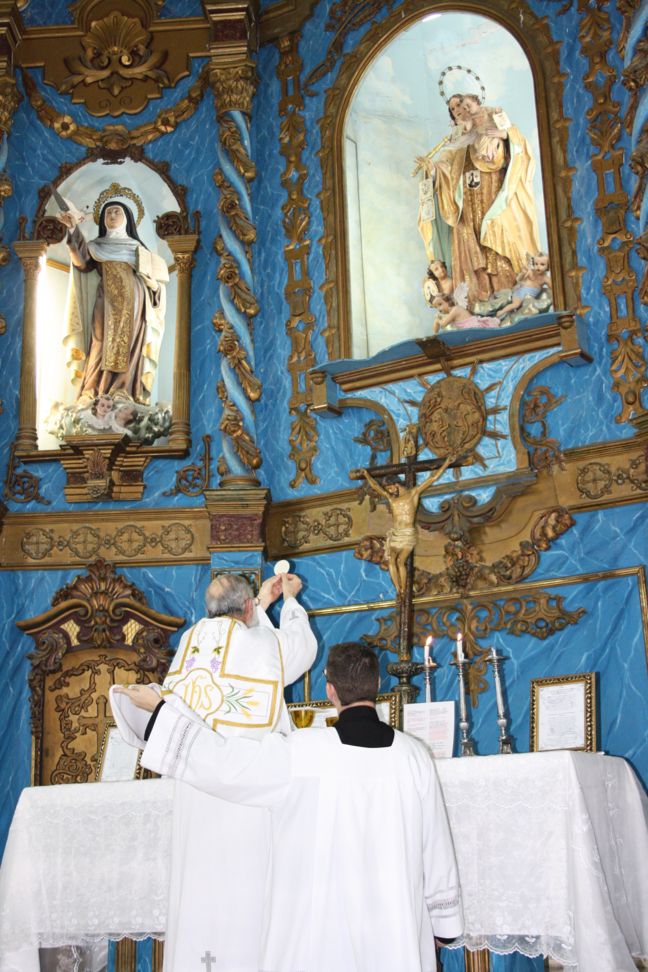 Fraternidad Santa Bárbara de la Reina de Casablanca.: Misa de Siempre ...