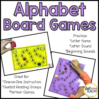 Alphabet Board Games | Just Teachy