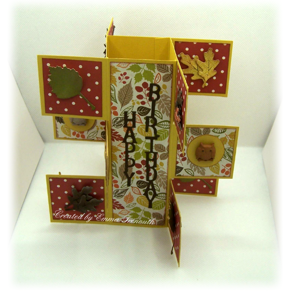 Trenouths Crafty Creations: Tower block card