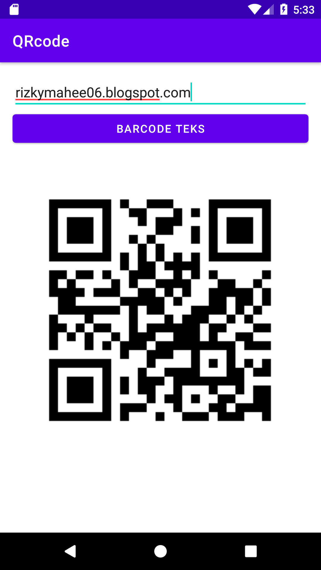 Tutorial Cara Membuat QRCode Generator di Android dengan Android Studio ~ Blog Iseng.ds__