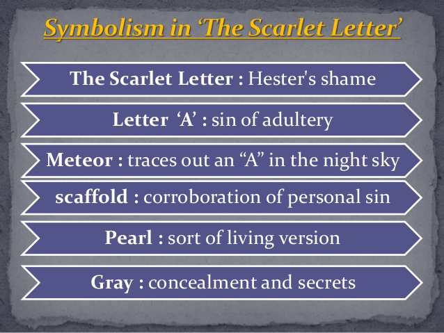 Symbols In The Scarlet Letter ~ Thankyou Letter