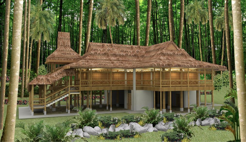 Malungon Retreat and Community Resource Center: Bamboo Community Center ...